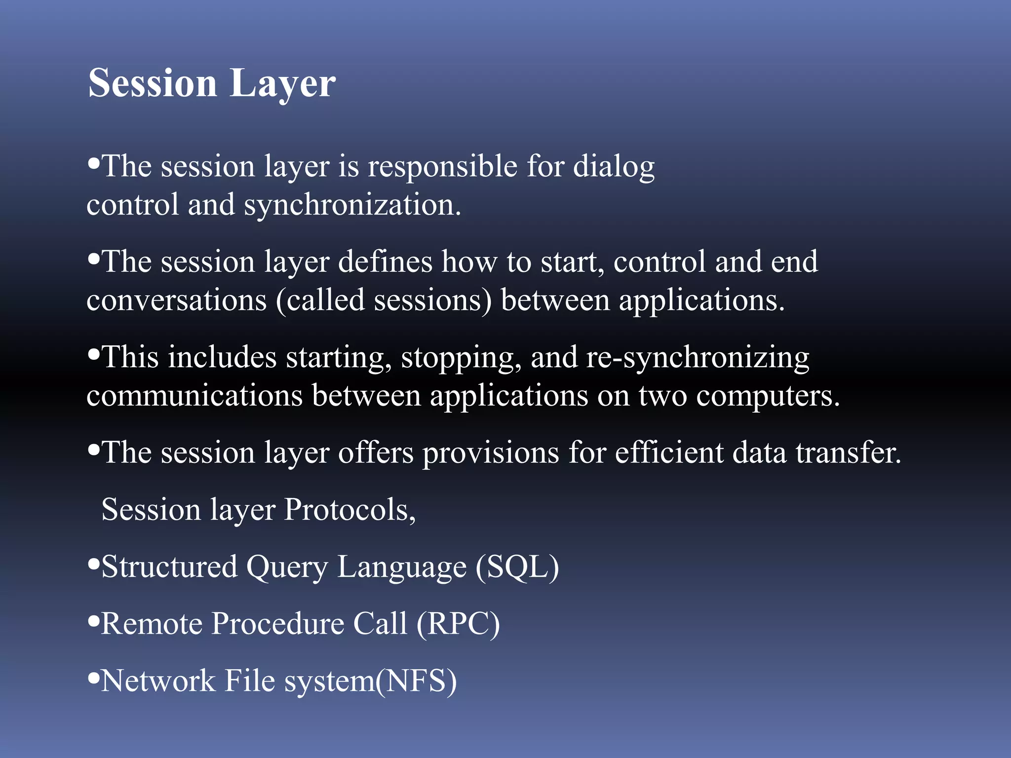 Networking- OSI Layer Protocol Functions | ODP | Computer Peripherals | Computing