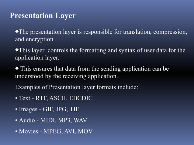 Networking- OSI Layer Protocol Functions | ODP | Computer Peripherals | Computing