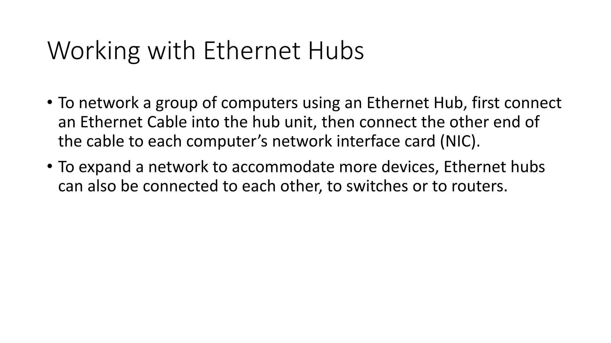 Networking basics | PPTX