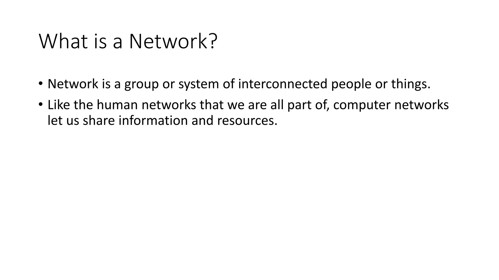 Networking basics | PPTX