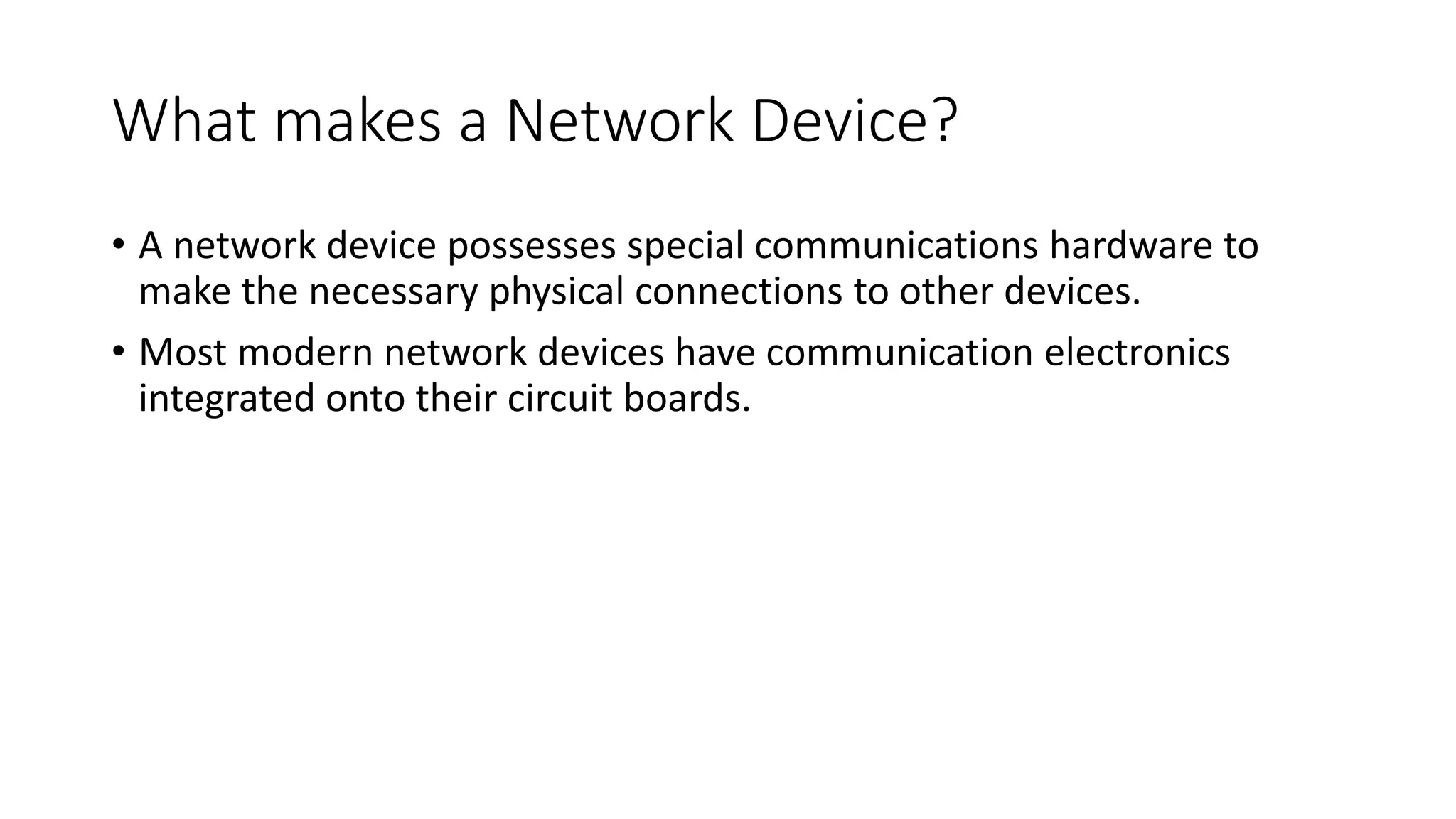 Networking basics | PPTX