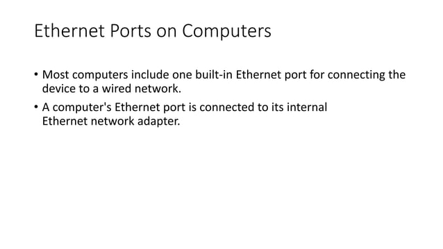 Networking basics | PPTX