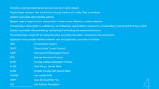 Networking basics and basic cisco commands | PPTX