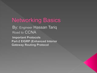 Networking basics EIGRP | PPTX | Computer Networking | Computing