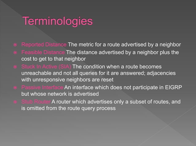 Networking basics EIGRP | PPT Networking basics EIGRP | PPT