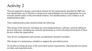 Networking Brief 24.pptxx | PPTX