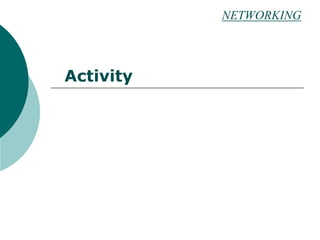 Networking (building bridges) | PPT