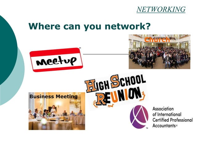 Networking (building bridges) | PPT