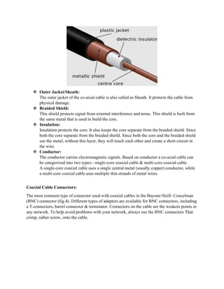 Networking Cables & Connectors | PDF