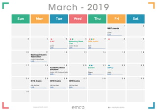 Event Networking Events of 2019! | PPT