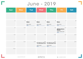 Event Networking Events of 2019! | PPT