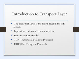 transport layer in OSI model from computer networks.pptx