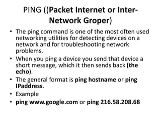 NETWORKING COMMANDS.pptx