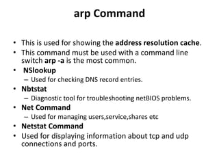 NETWORKING COMMANDS.pptx
