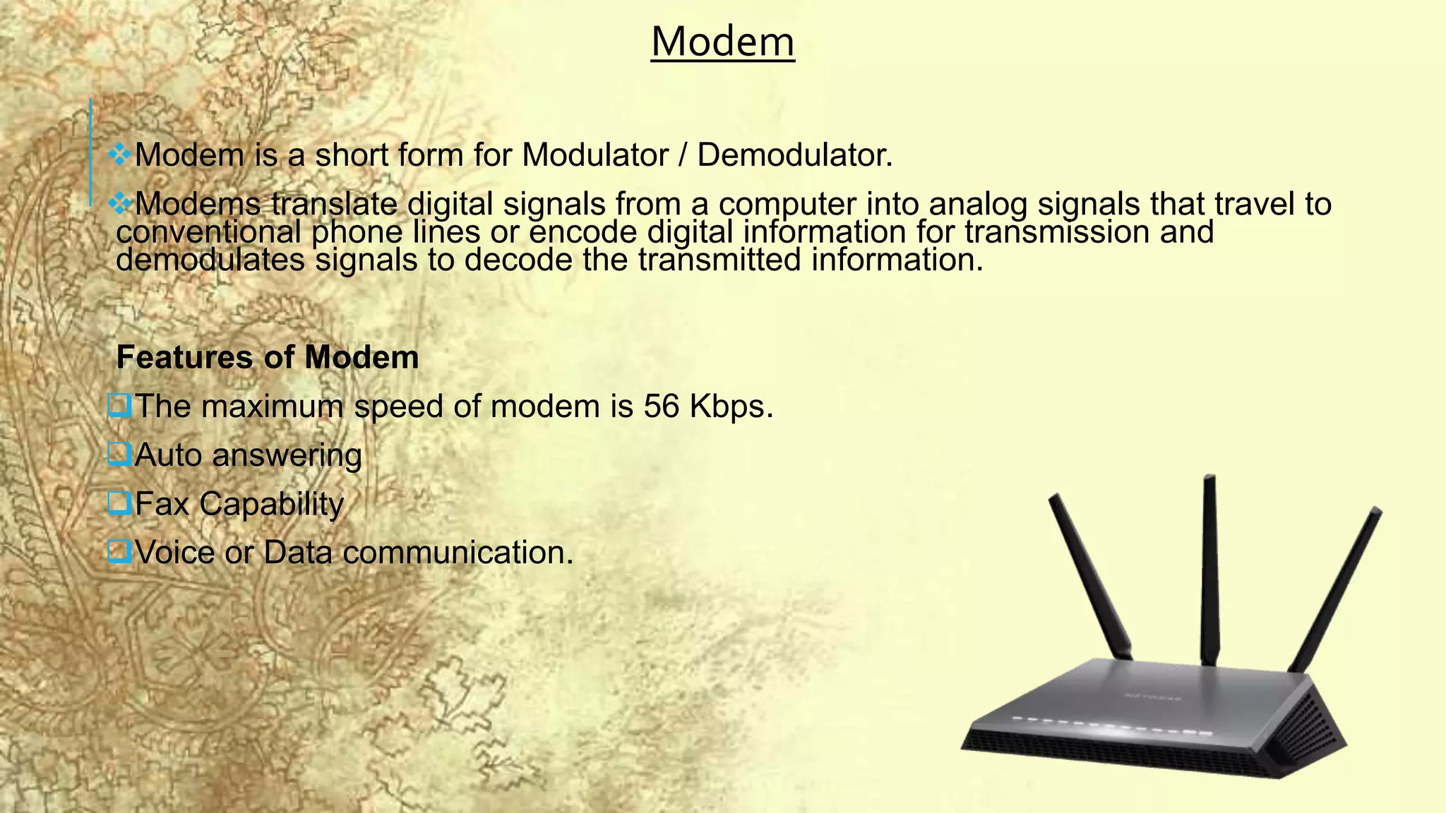 Networking Components | PPTX