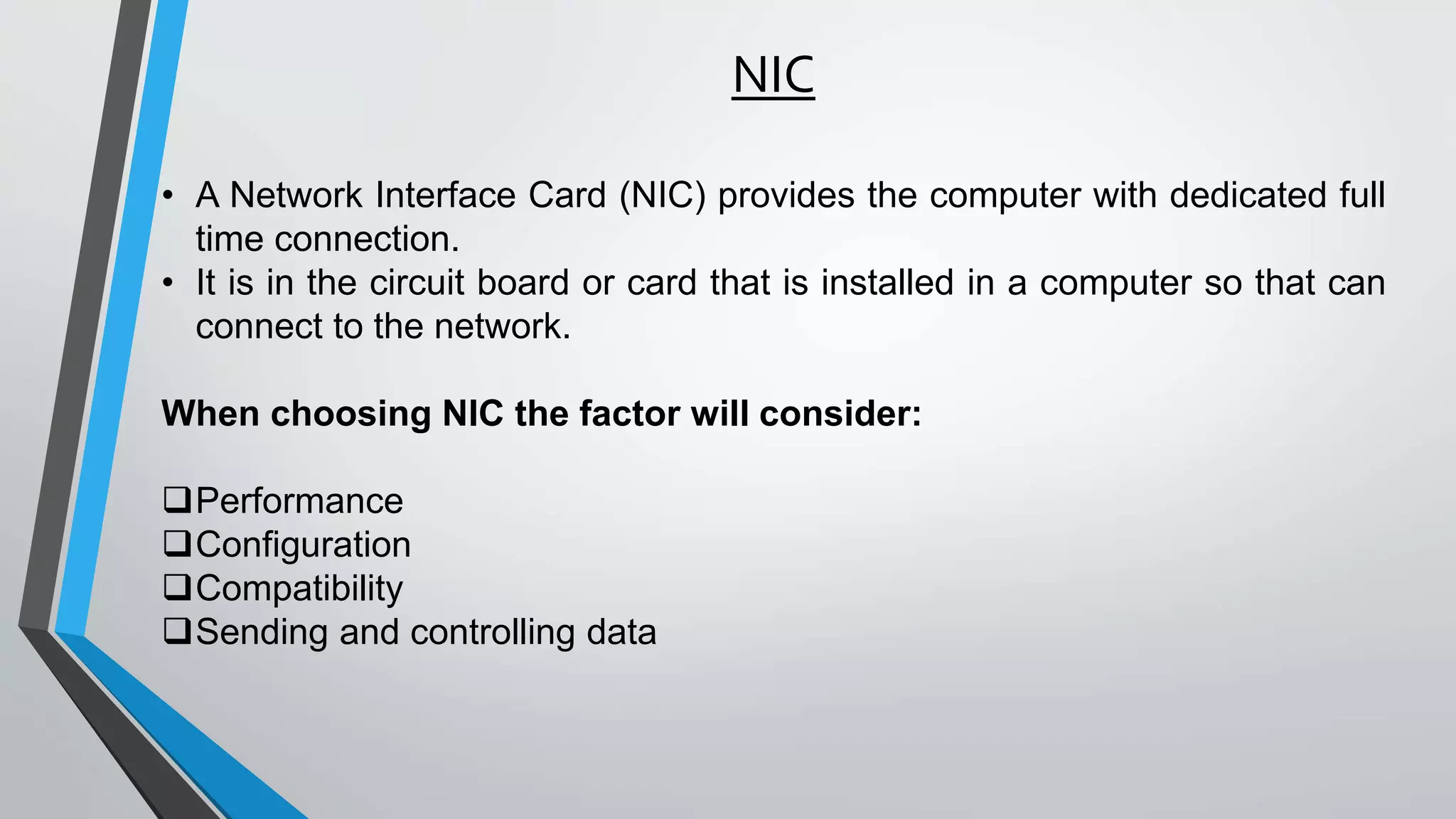 Networking Components | PPTX