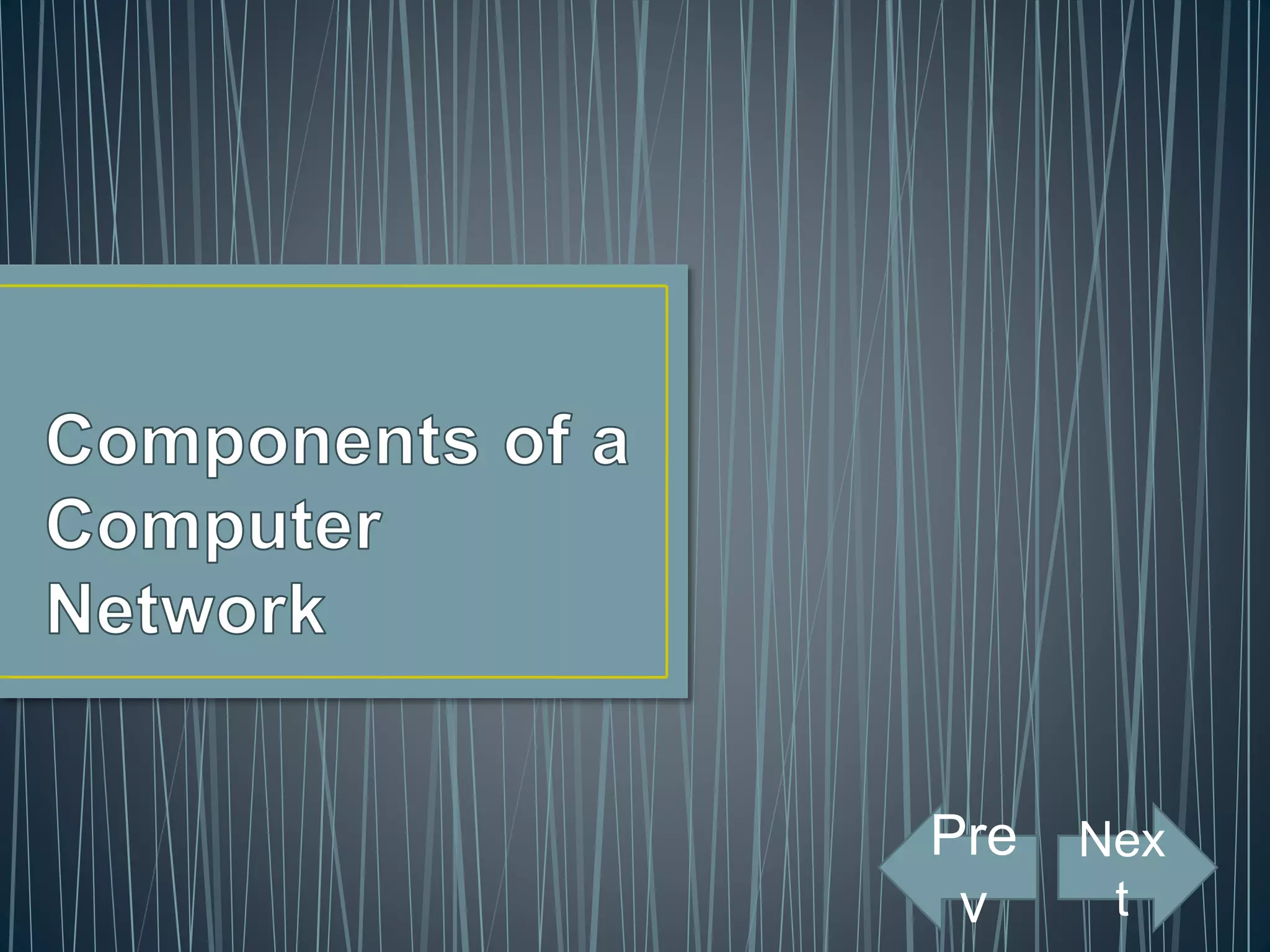 Networking concepts | PPT