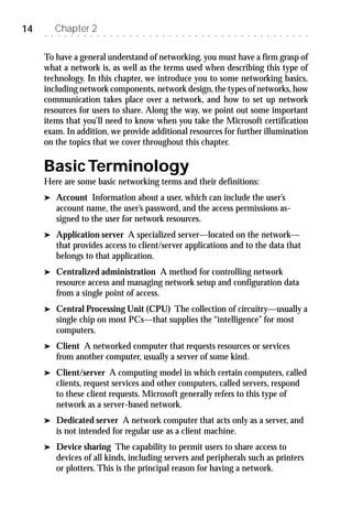 Networking concepts and terms | PDF