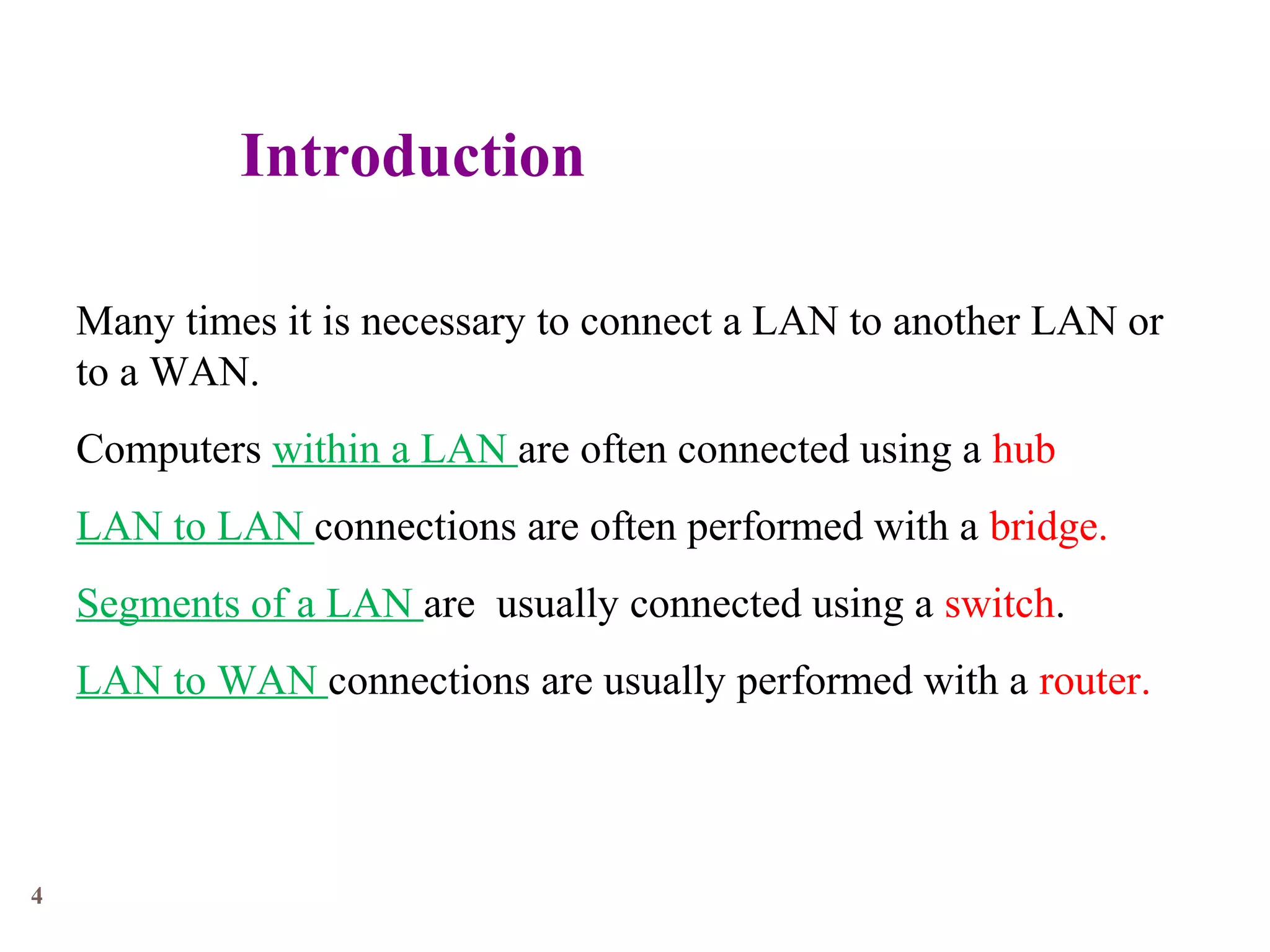 Networking devices | PPT