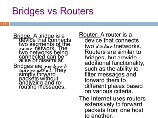 Networking devices | PPT