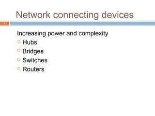 Networking devices | PPT