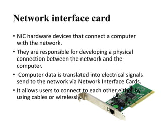Networking devices | PPTX