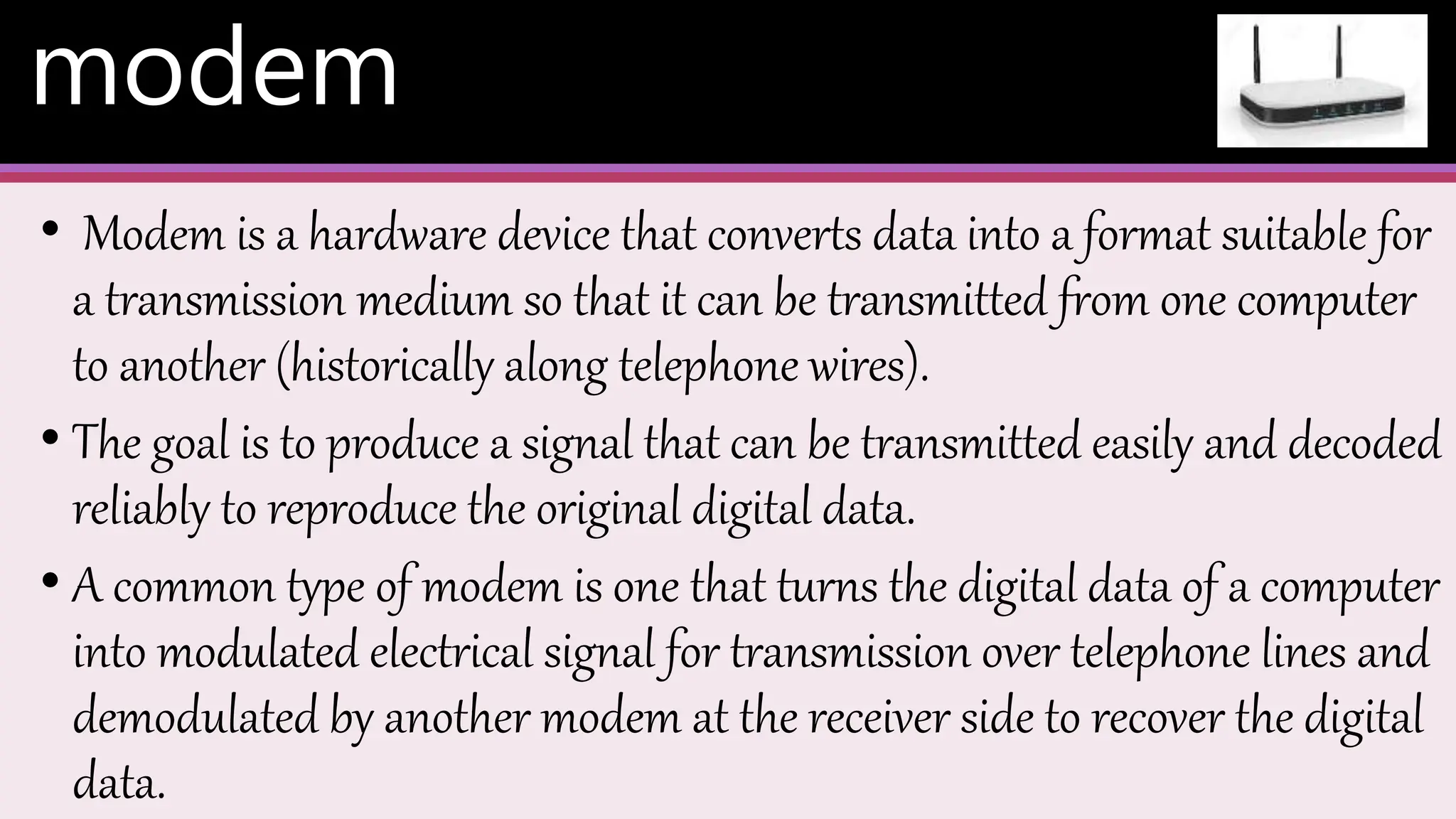 NETWORKING DEVICES used in the modern offices | PPTX