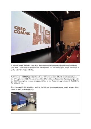 Networking Experience.docxxcxxxxxxxxxxxxxxxxxxxxxxx | DOCX