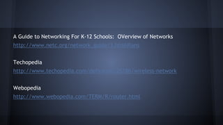 Networking field trip | PPT