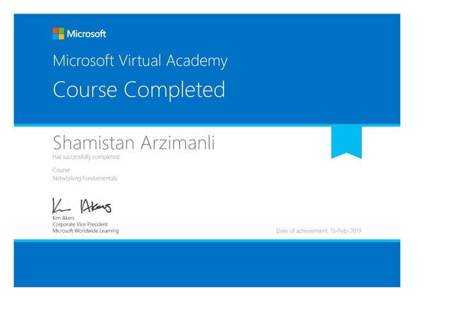 Microsoft Virtual Academy | PPT