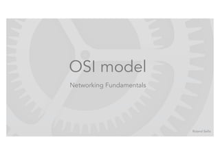 Networking fundamentals osi | PPT