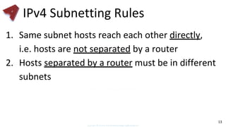 Networking Fundamentals: IPv4 Routing and Support Protocols | PPT