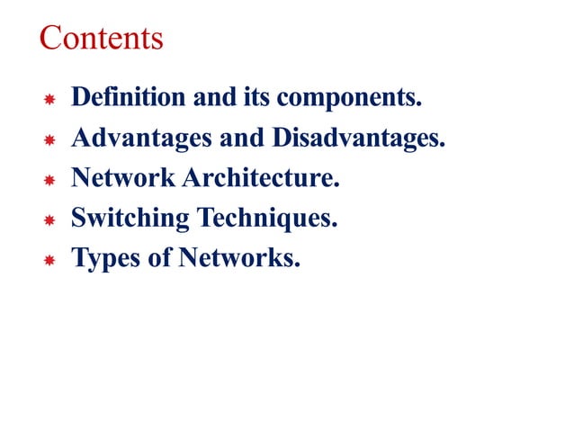 Computer Networking fundamentals | PPTX