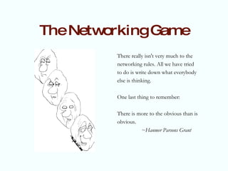 The Networking Game | PPT