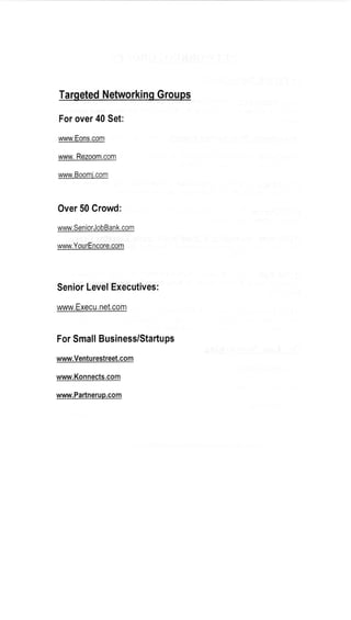 Networking Groups | PDF