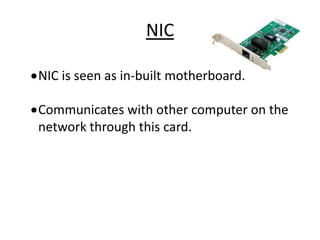 Networking hardware | PPT