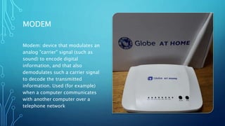 Networking hardware | PPTX