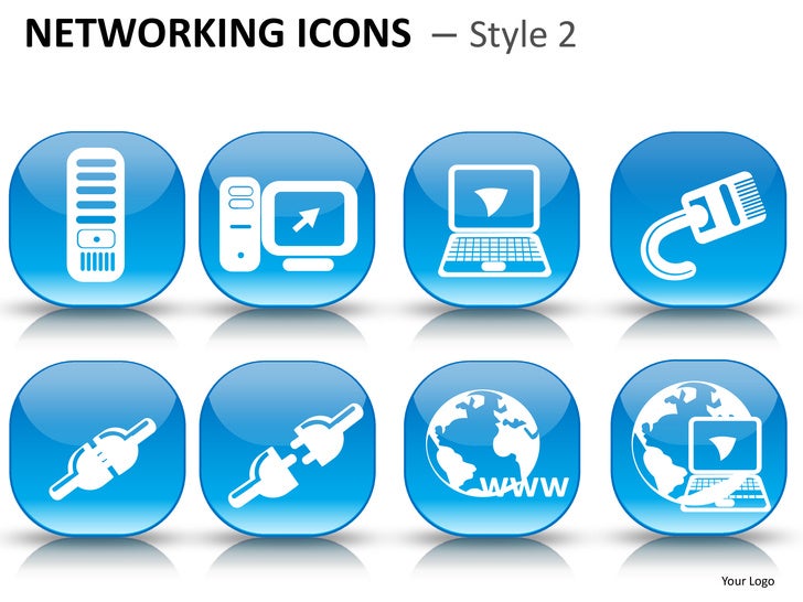 Networking Icons Style 2 Powerpoint Presentation Templates 
