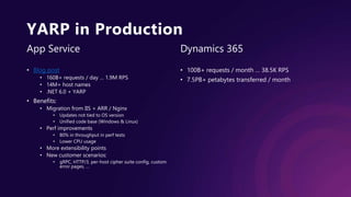 .NET Conf 2022 - Networking in .NET 7 | PPT