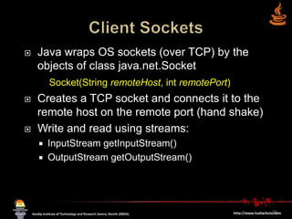 Networking in Java | PPTX