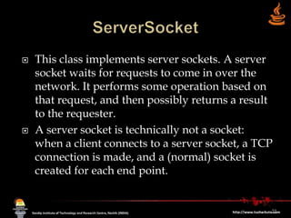 Networking in Java | PPTX