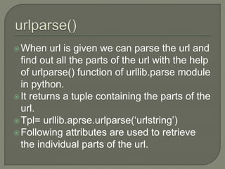 Networking in python by Rj | PPTX