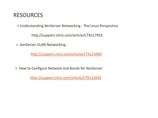 Xenserver Networking | PPTX | Computer Networking | Computing