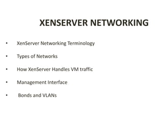 Xenserver Networking | PPTX | Computer Networking | Computing