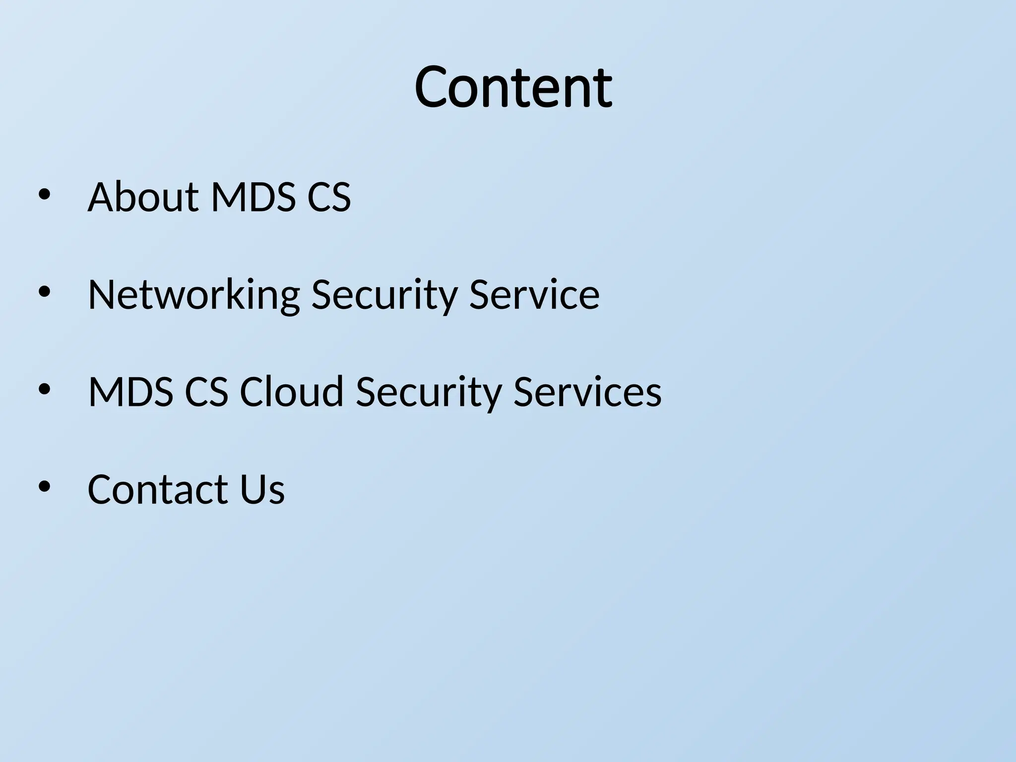 MDS CS offers Networking IT Solutions.pptx | Free Download