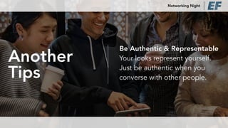 Networking Night - How to do Networking 101 | PPT