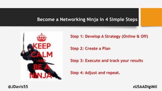JUDY DAVIS - NETWORKING NINJA | PDF