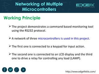 Networking of multiple microcontrollers | PPT