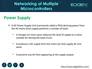 Networking of multiple microcontrollers | PPT