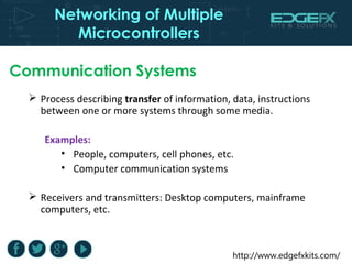 Networking of multiple microcontrollers | PPT